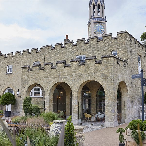 The Clocktower Café in Syon Park Garden Centre