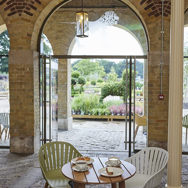 The Clocktower Café in Syon Park Garden Centre