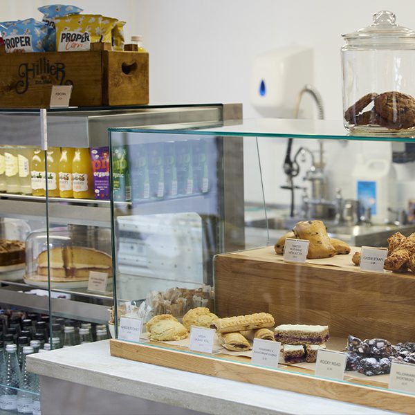 The Clocktower Café in Syon Park Garden Centre