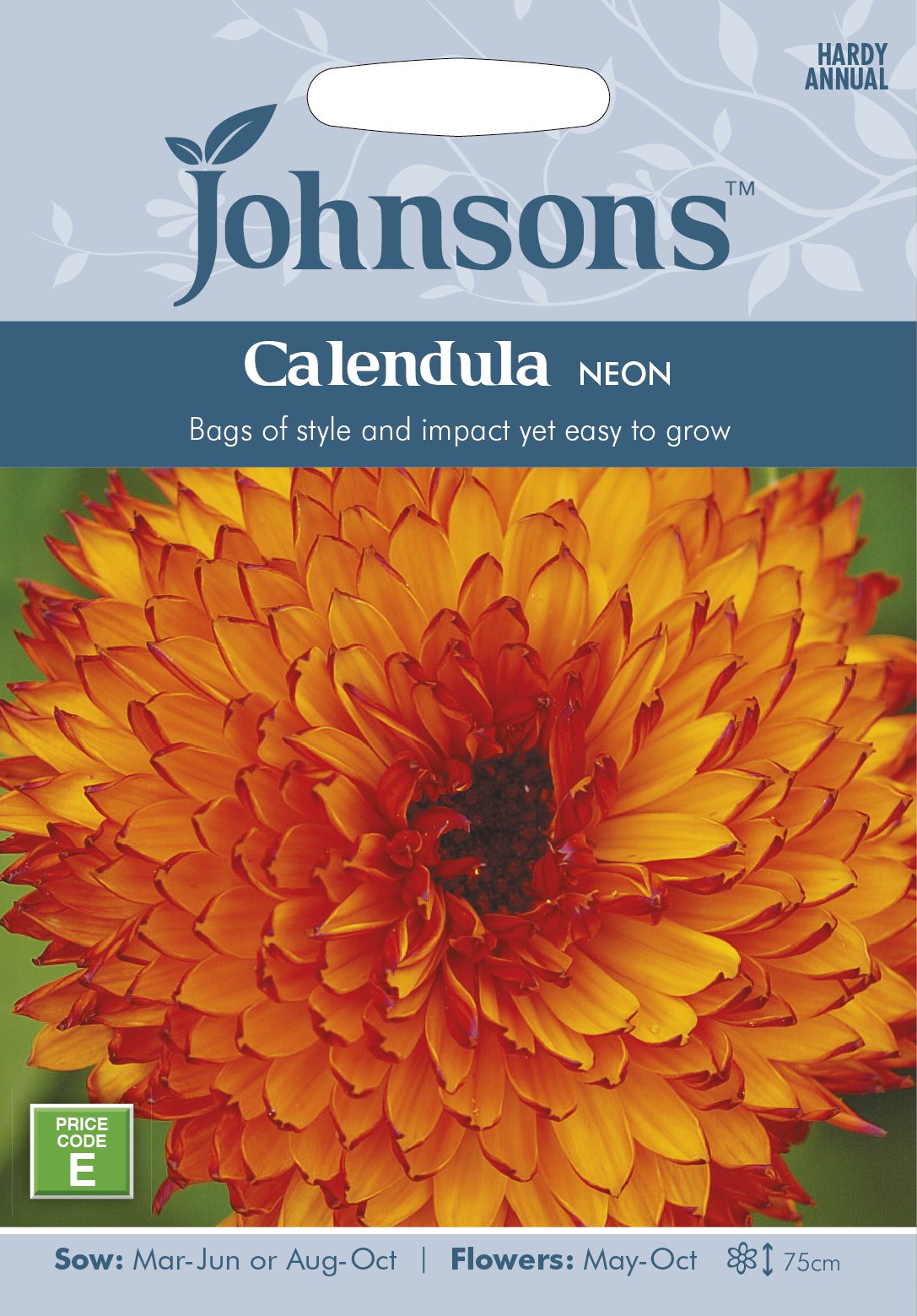 Johnsons Calendula Neon Seeds