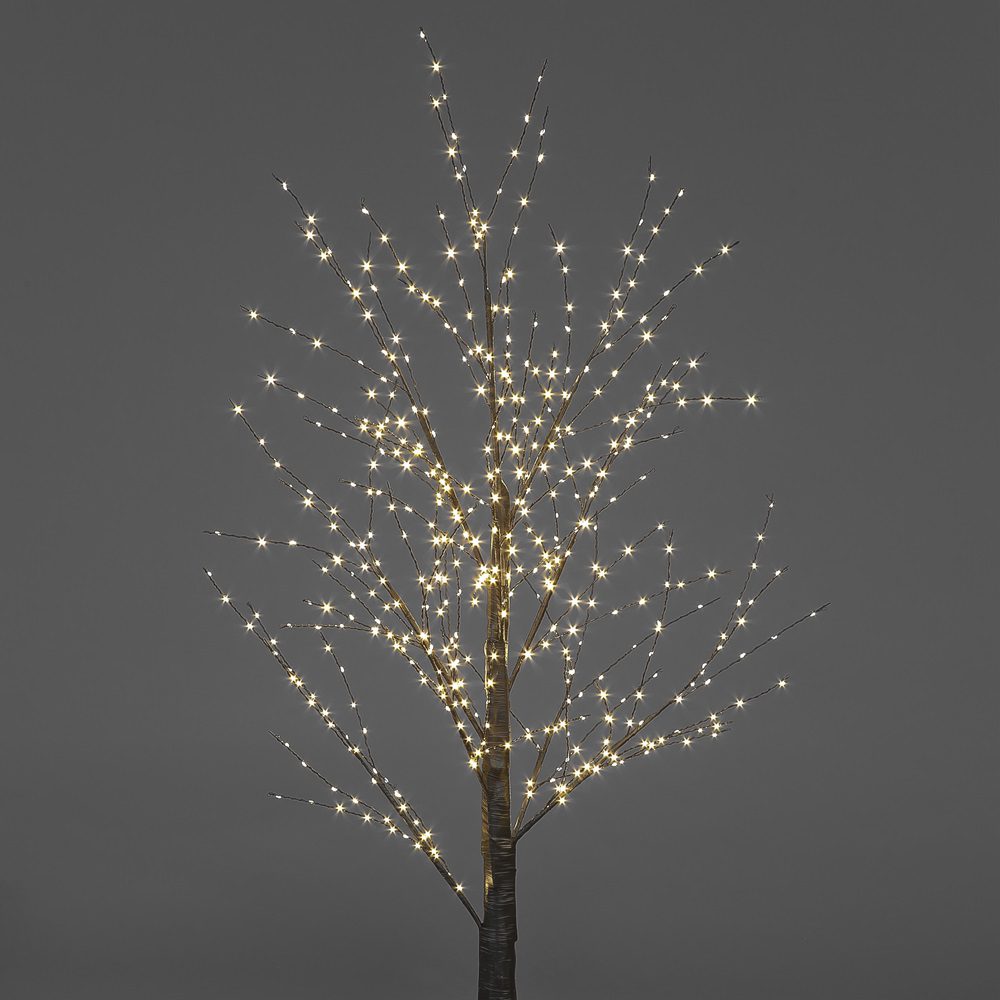 Micro Dot LED Artificial Christmas Tree With Twinkle – Black