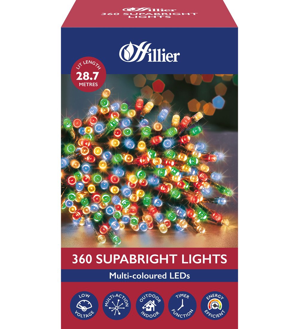 Super Brights Multicolour LED Christmas Lights