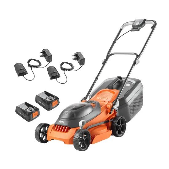 Flymo EasiStore 340R Electric Rotary Lawnmower 36V With Battery