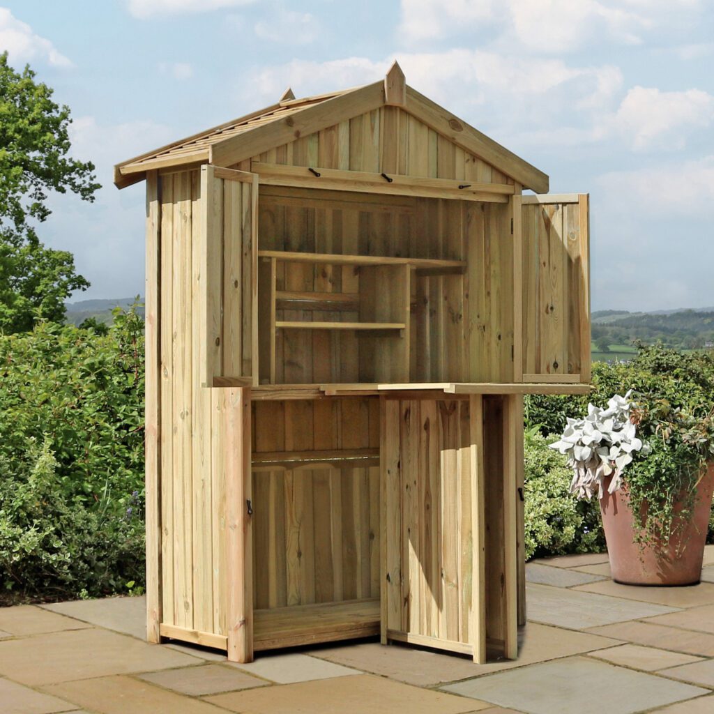 Garden Bar And 2 Stool Set