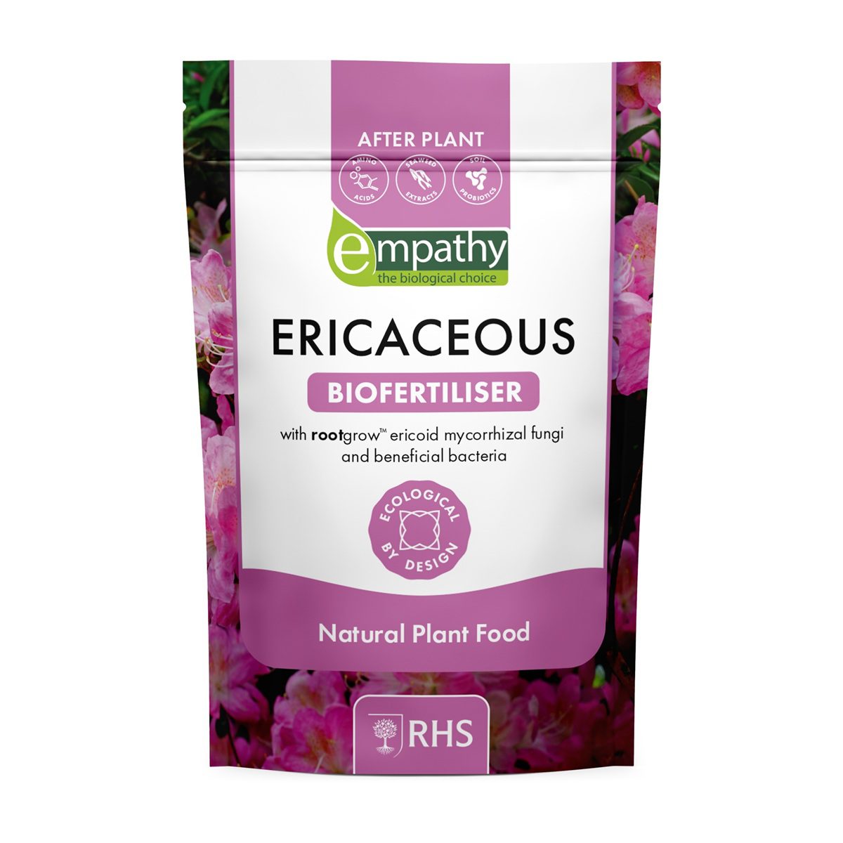 RHS Empathy After Plant Ericaceous Plant Food with Rootgrow 1Kg