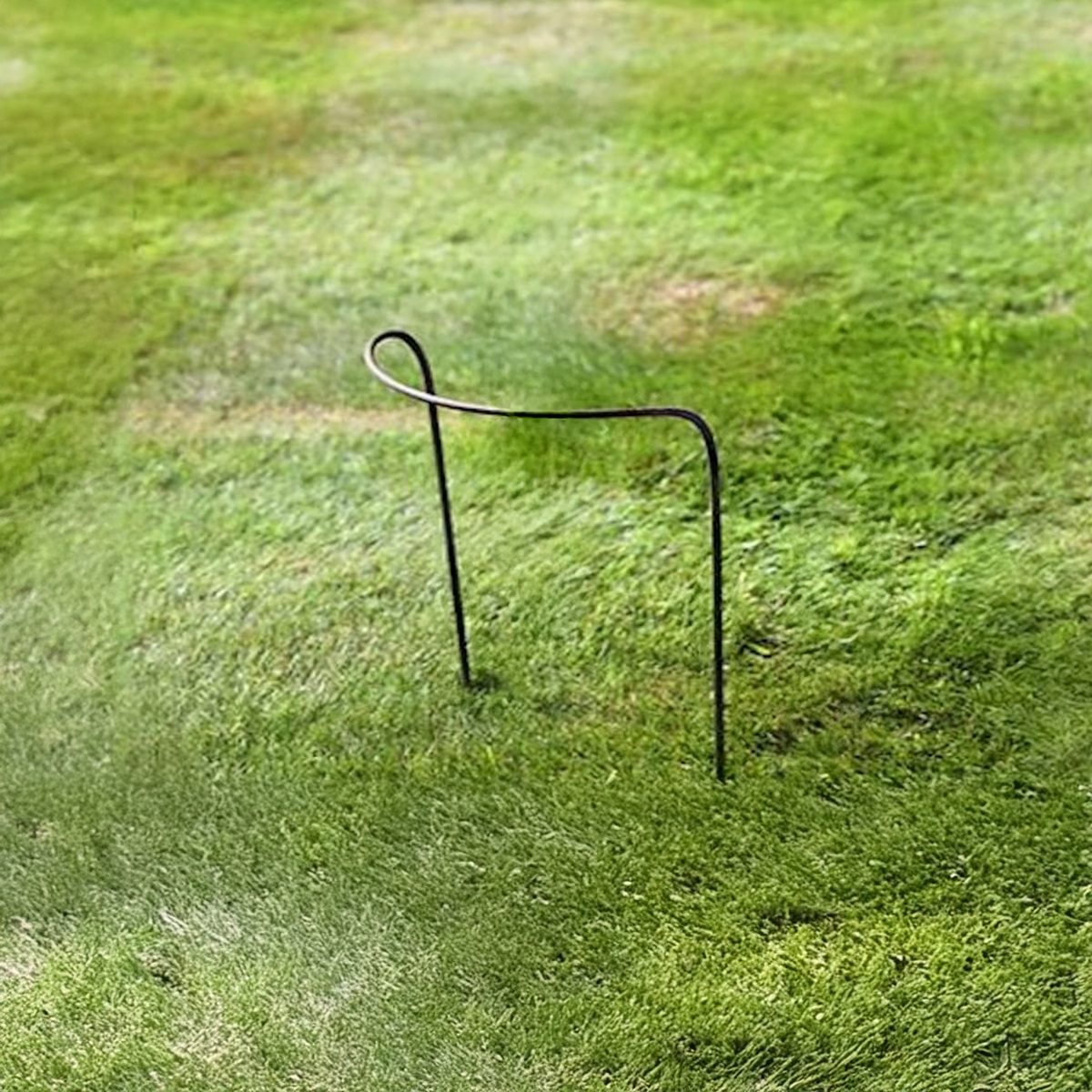 Curved Steel Plant Support 30cm x 40cm