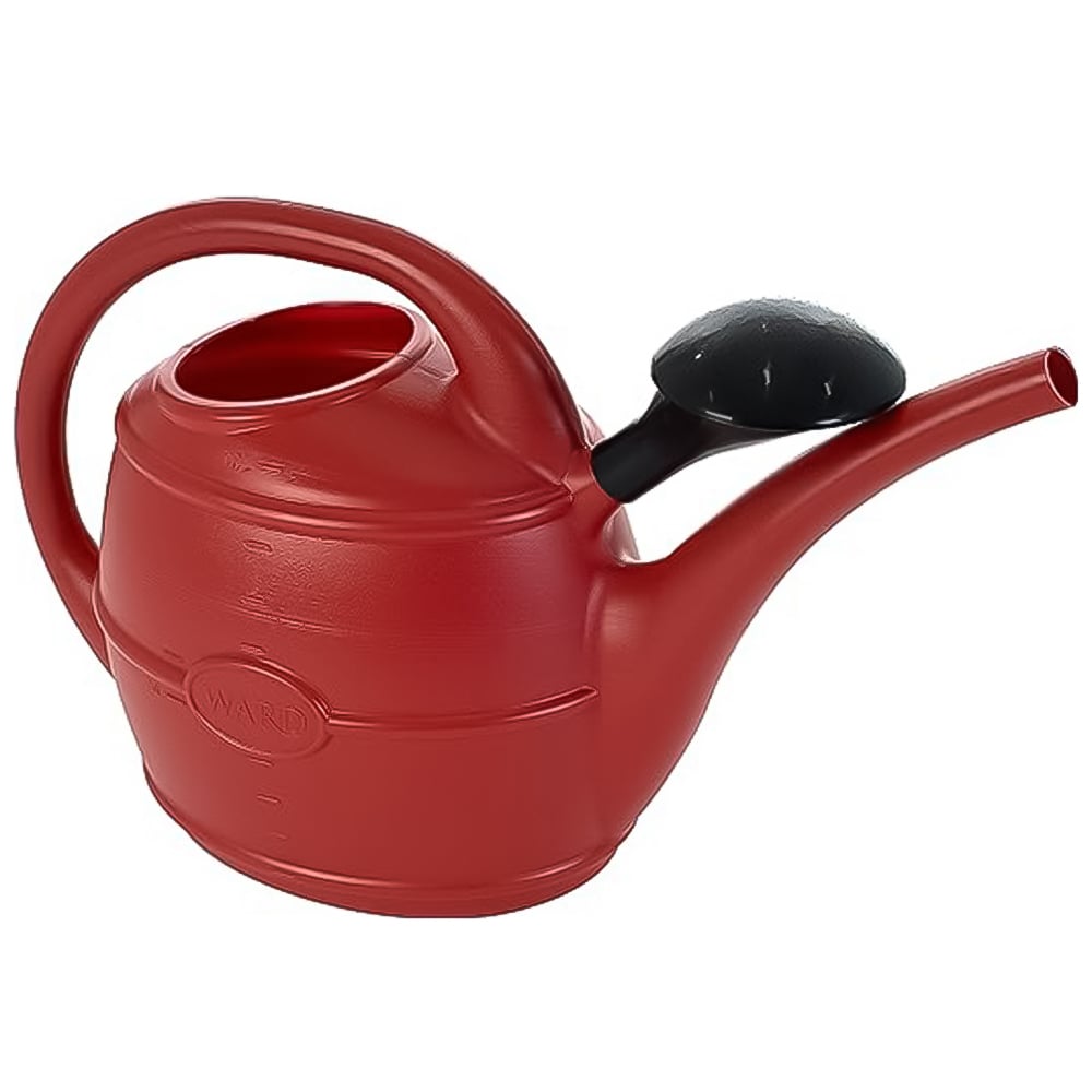 Ward 10L Watering Can with Rose – Red