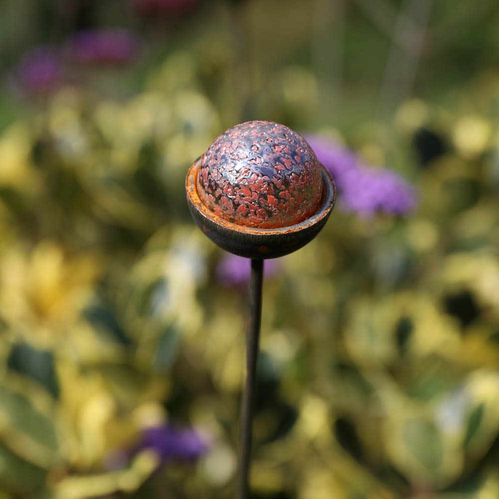 Large Marble Suncatcher Garden Stake Ornament - Princess