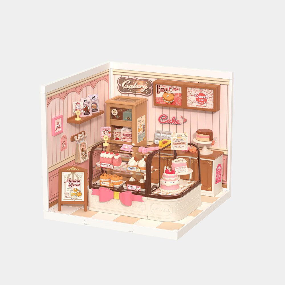 Rolife Tasty Cake Shop Model Kit