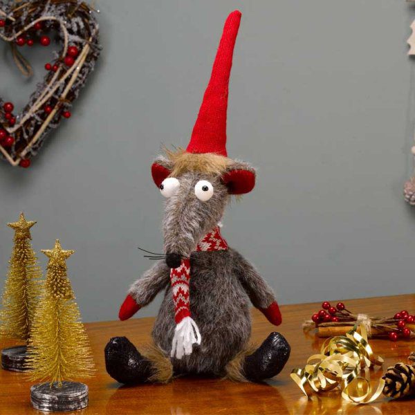 Remi Rat Christmas Rat Plush Decoration