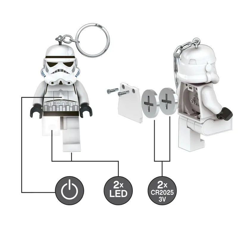 LEGO Star Wars Stormtrooper Keyring Torch