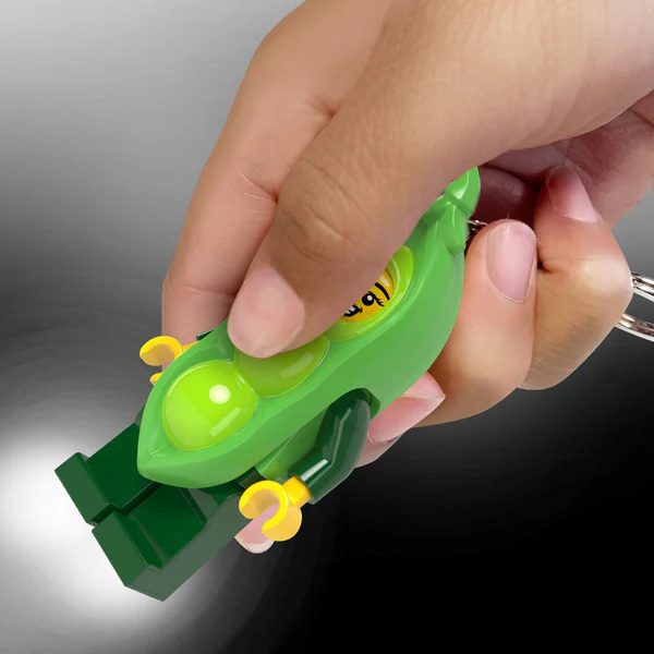 LEGO Peapod Girl Keyring Torch