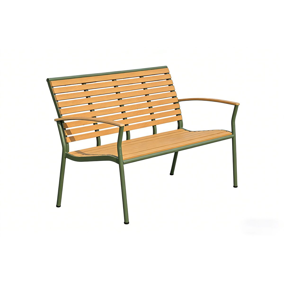 Robyn Steel & Wood Garden Bench